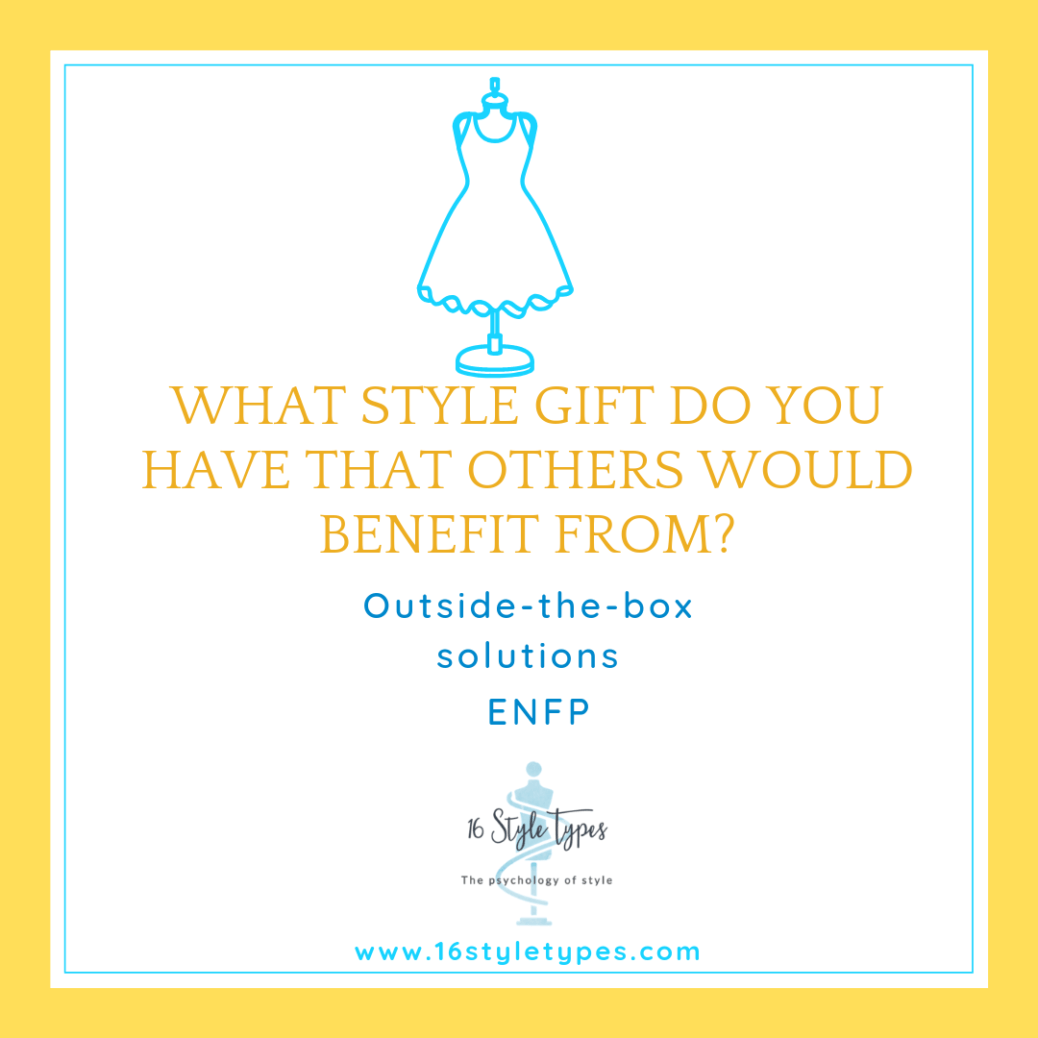 ENFP Style gifts - 16 Style Types